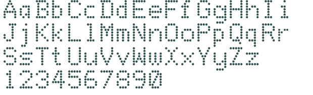 Dot Matrix Font Download Free truetype 