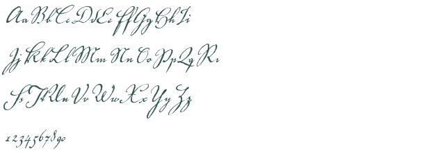 Voluta Script RŽgular font download free (truetype)