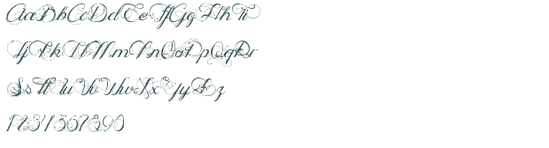 Ophélia Script font download free (truetype)